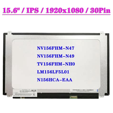 15 6 IPS Laptop LCD Screen NV156FHM N47 Fit NV156FHM N49 TV156FHM NH0