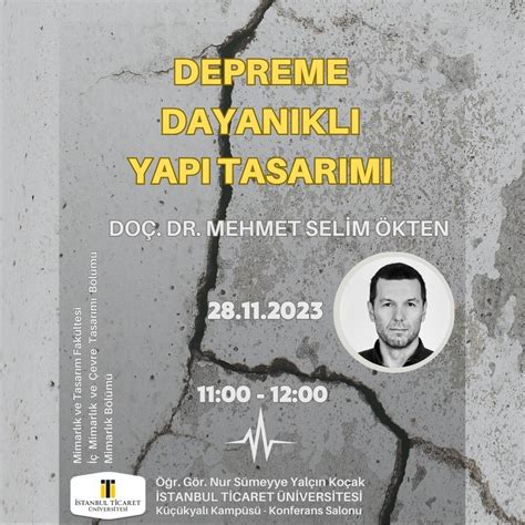 Depreme Dayanıklı Yapı Tasarımı Etkinlikler İç Mimarlık ve Çevre