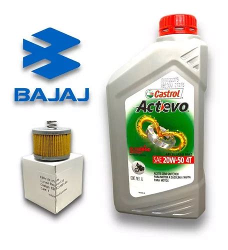 Service Rouser Original Filtro Aceite Aceite Castrol