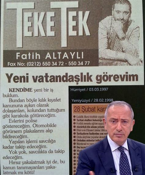 Daily Islamist on Twitter Fatih Altaylı 28 Şubat döneminde Yeni