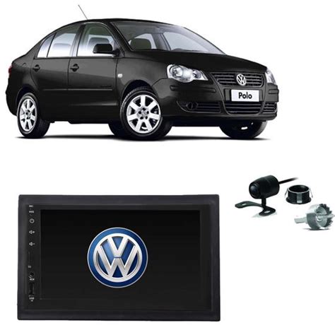 Central Multimídia Polo Sedan Mp5 Mp8 Moldura Câmera Tay Tech