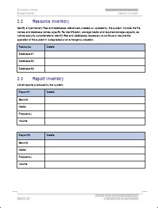 Operations Guide Template Ms Word Excel Templates Forms