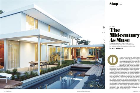 Los Angeles Magazine Midcentury Modern La