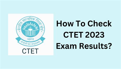 Ctet Exam Results