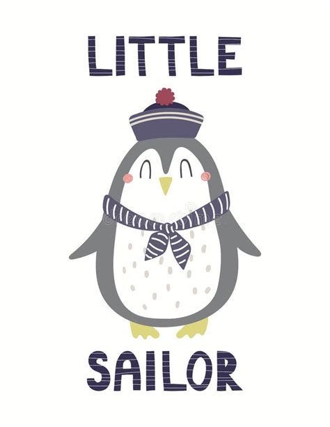 Niño Pequeño En El Traje Del Marinero Que Se Coloca En Un Barco De
