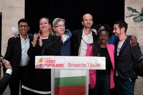 Législatives 2024 le Nouveau Front populaire en tête dans une