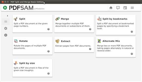 pdfsam no linux veja como instalar no ubuntu fedora opensuse