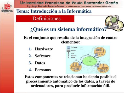 PPT TEMA Introducción a la informática PowerPoint Presentation