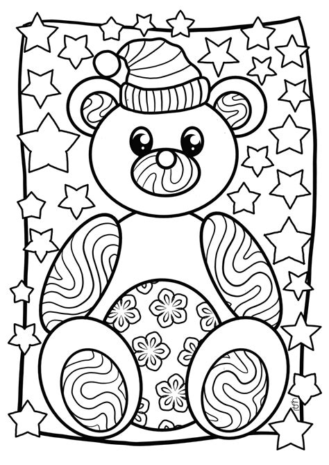 Coloriage de l avant Noël 12 Crapouilleries
