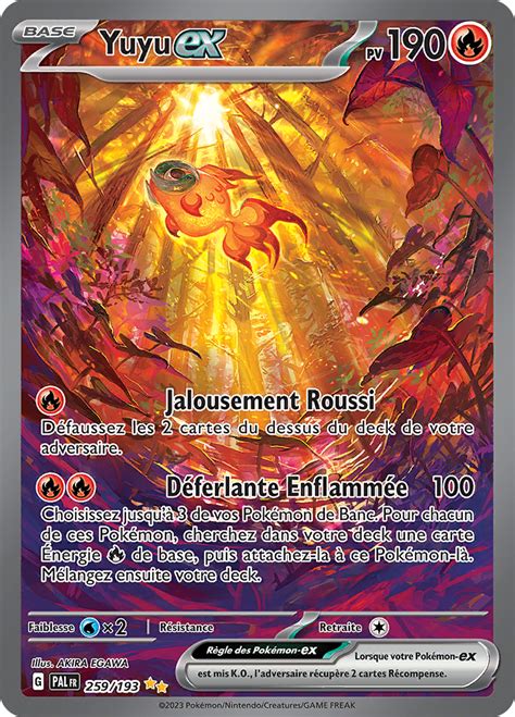 Yuyu ex Écarlate et Violet Évolutions à Paldea 259 Poképédia