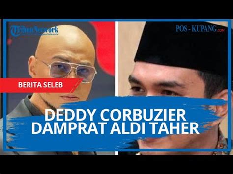 Deddy Corbuzier Damprat Aldi Taher Karena Selalu Bawa Masalah Agama