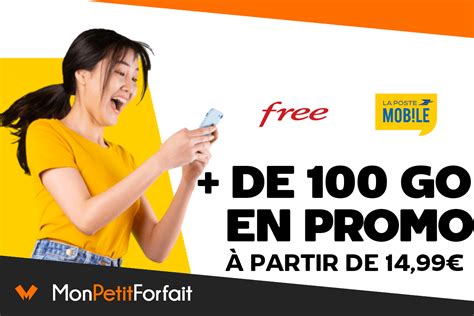 Duel au sommet forfait sans engagement Free ou La Poste à 15