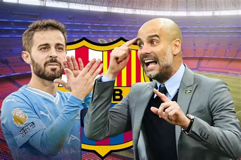 Mazazo de Pep Guardiola al Barça con Bernardo Silva