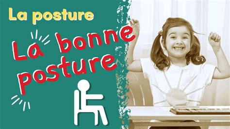 Une bonne posture pour bien écrire YouTube