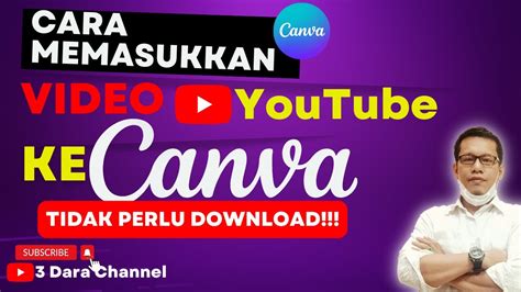 Cara Menautkan Link Video Youtube Ke Presentasi Di Canva Youtube