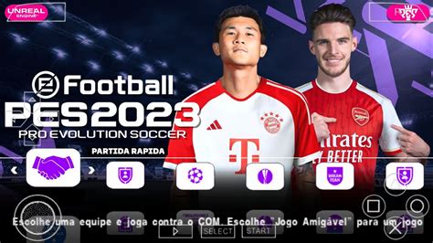 EFOOTBALL PES 2023 PPSSPP BRASILEIRÃO E EUROPEUS ATUALIZADO NOVAS