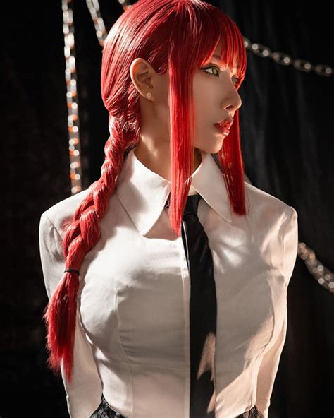 Cosplay Makima Chainsaw Man hot girl show hàng vòng 1 khủng