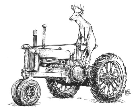 Printable Free John Deere Coloring Pages