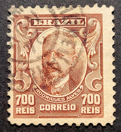 Regulares RHM 145 Usado Alegorias Republicanas 700 Réis 10 11
