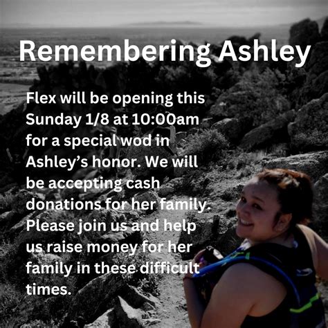 Remembering Ashley Joint Strike CrossFit