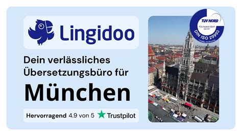 Dein zertifizierter Übersetzer für München Übersetzungsbüro München