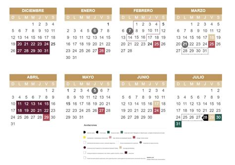 Estos son los puentes días feriados y periodos vacacionales del 2022