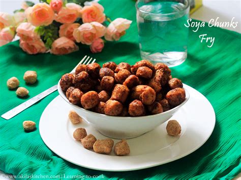 Soya Chunks Fry Meal Maker Fry How To Make Soya Balls Fry Easy