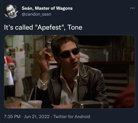 Christopher Moltisanti Explains Apefest Christopher Moltisanti Explains Know Your Meme