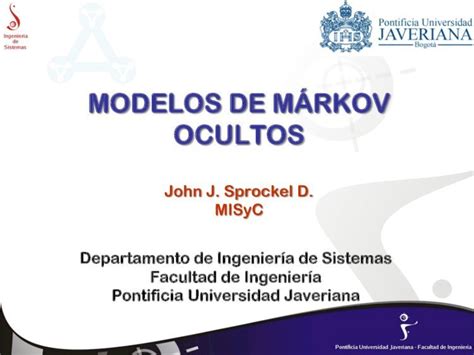 PDF Modelos Ocultos de Márkov presentación DOKUMEN TIPS