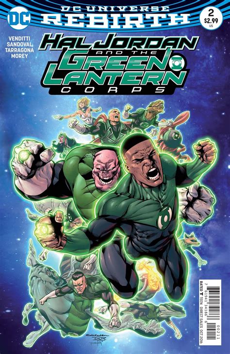 Weird Science Dc Comics Hal Jordan And The Green Lantern Corps
