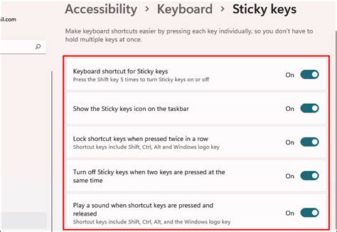 How To Turn Off Sticky Keys In Windows