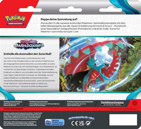 Pokémon Paradoxrift Paradox Rift kaufen Produktübersicht PokeZentrum
