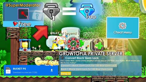 GTPS INI PUNYA SEMUA FITUR FREE ROLE UNLI OMG GROWTOPIA PRIVATE