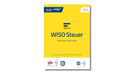 WISO Steuer Software 2024 für Steuererklärung 2023 im Angebot