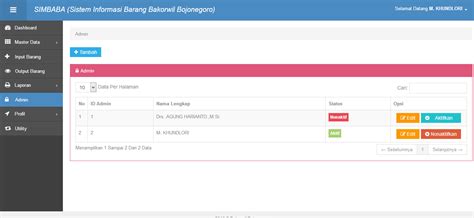 Source Code Sistem Informasi Persediaan Barang Berbasis Web Gratis
