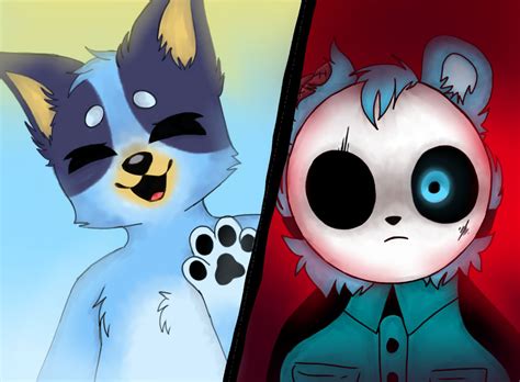 Bluey And Azulin Bluey Unicorn Wars Fanart By 6jiggle6jade6 On Deviantart