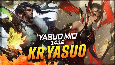 YASUO KR Yasuo Vs Leblanc MID Patch 14 12 Grandmaster Yasuo
