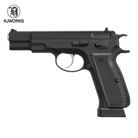 Kj Works Kp Vollmetall Softair Co Pistole Schwarz Kaliber Mm Bb