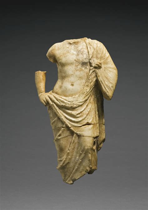 A Roman Marble Torso of Asklepios circa 1st Century A D Античность