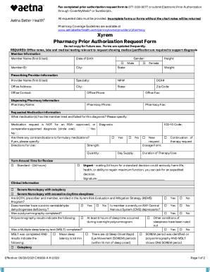 Fillable Online Pharmacy Prior Authorization Request Form Fax Email
