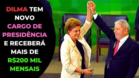 Dilma Eleita Como Presidente Do Banco Dos Brics Youtube