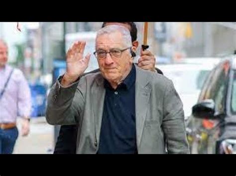 Robert De Niro sorprendió cuando en medio de una entrevista reveló que
