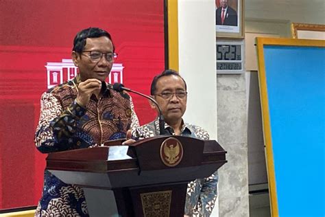 Mahfud MD Tidak Rekomendasikan Siapapun Ke Jokowi Terkait Sosok
