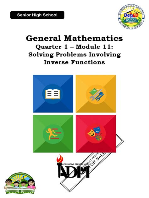 genmath11 q1 module11 solves problems involving inverse function v3docx pdf function