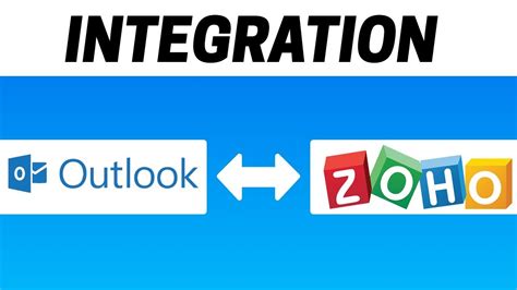 How To Integrate Microsoft Outlook With Zoho CRM YouTube