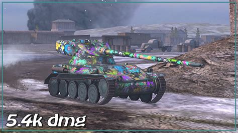 AMX 13 57 5 Frags 5 4k Dmg WoT Blitz YouTube