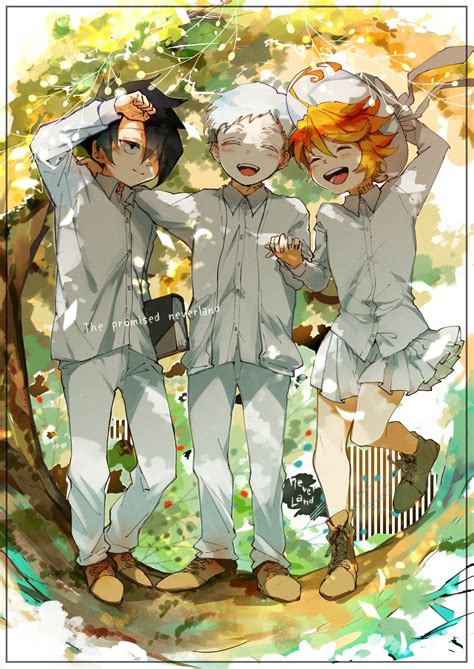 Emma Norman Ray The Promised Neverland Yakusoku No Neverland