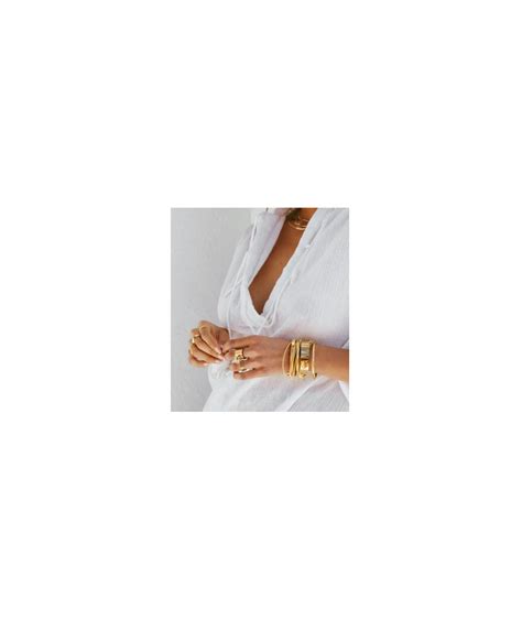 Bracelet semainier Péru ZAG Acier Doré