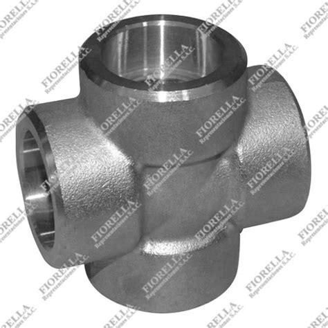 CRUZ CROSS DE ACERO FORJADO ASTM A105 DISEÑO ASME ANSI B16 11 CLASE