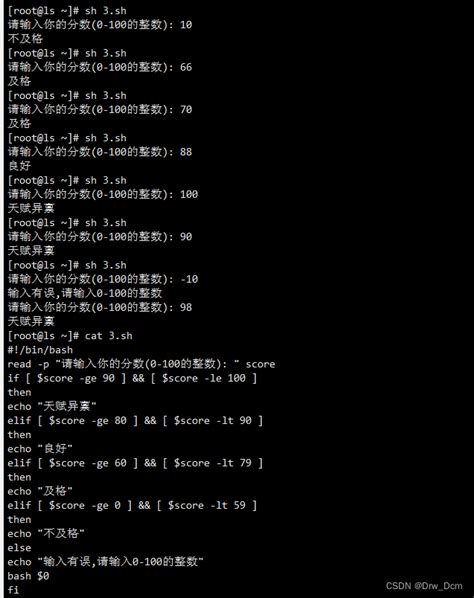 shell编程之条件语句 shell 怎么写条件语句 csdn博客